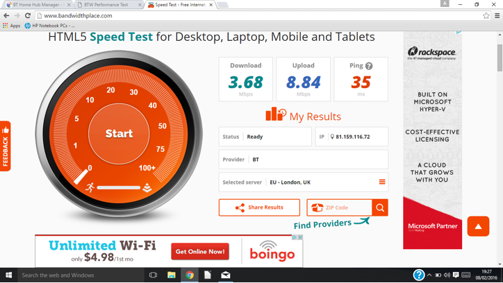 Infinity speed below 4Mbps and support team making... - Page 3 - BT ...