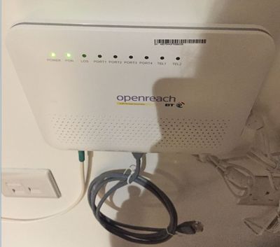 Not Activated but I am all wired up for FTTH - BT Community