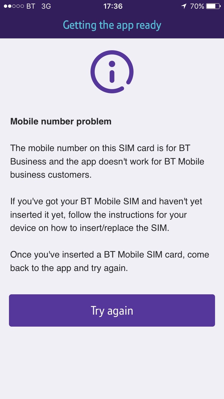 BT MOBILE HELP!.. NOT ACTIVATING - BT Community