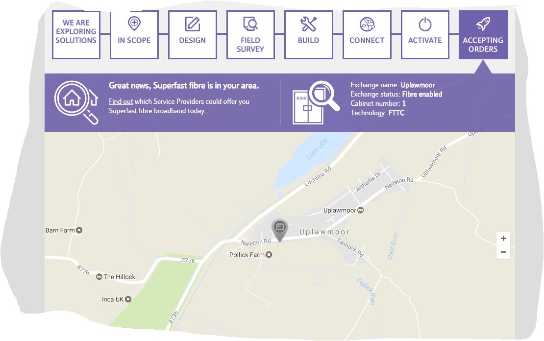 Openreach engineer confirms I can get Fibre but we... - BT Community