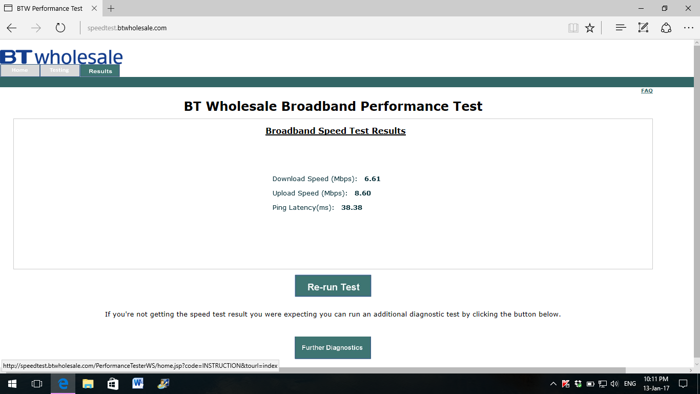 Solved: Bt Infinity 1 Speed Drops From 50mb - 5mb Every Ev... - BT ...