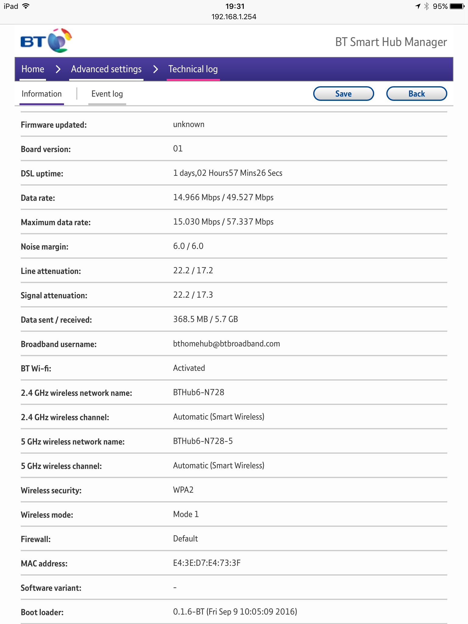 Upgraded infinity 2. No change - Page 2 - BT Community