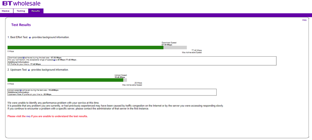 Unusual appearance of the BTW speed test - Page 7 - BT Community