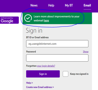 New BT Mail Layout - Page 60 - BT Community
