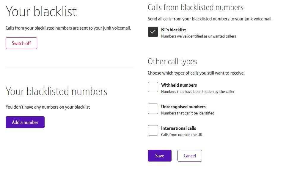BT Call Protect - Unrecognised - Definition - Page 2 - BT Community