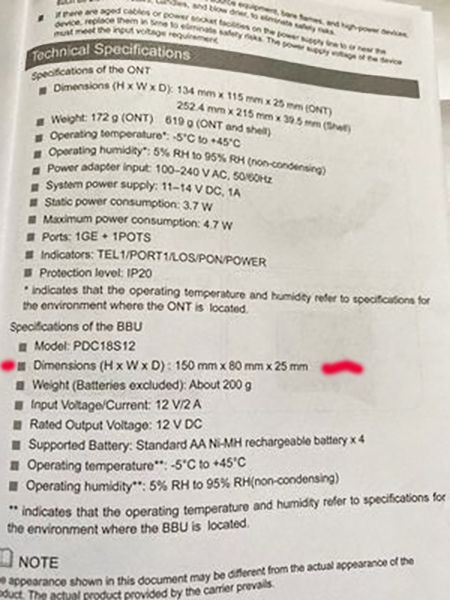 Type & Size of BT ONT Used? - BT Community