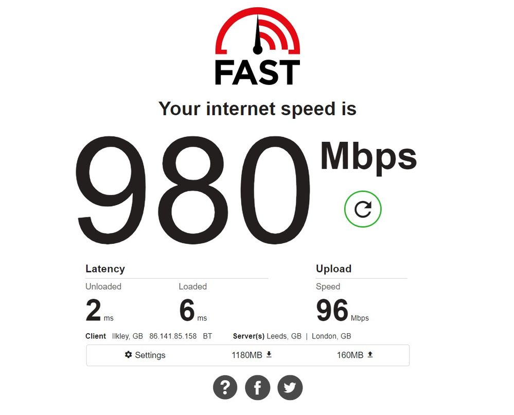 Full Fibre 900 Speeds all over the Place . - BT Community