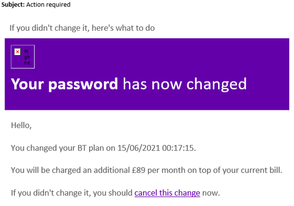 Scam Alert! BT Package price increase scam - BT Community