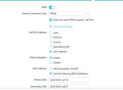 ipv6 setup with a 3rd party router connected to BT... - BT Community